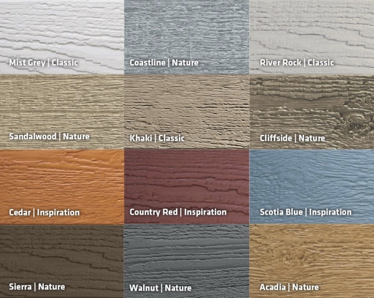 CanExel Colours - Coastline Lodges and Static Caravans