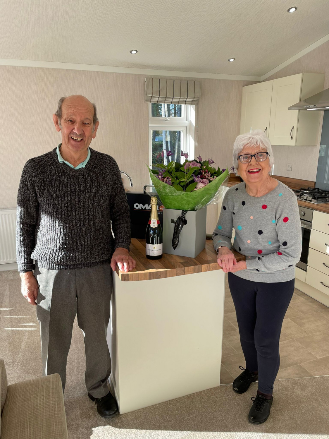 Handover at Hollicarrs - Coastline Lodges and Static Caravans